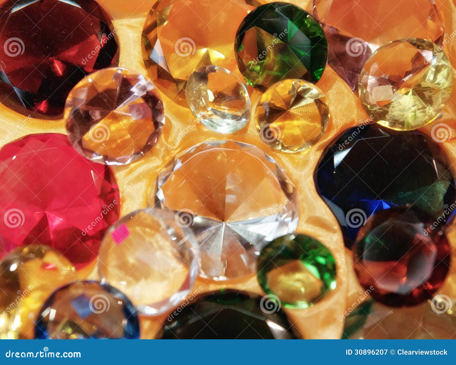 Glass gems stock image. Image of costume, clear, jewel - 30896207