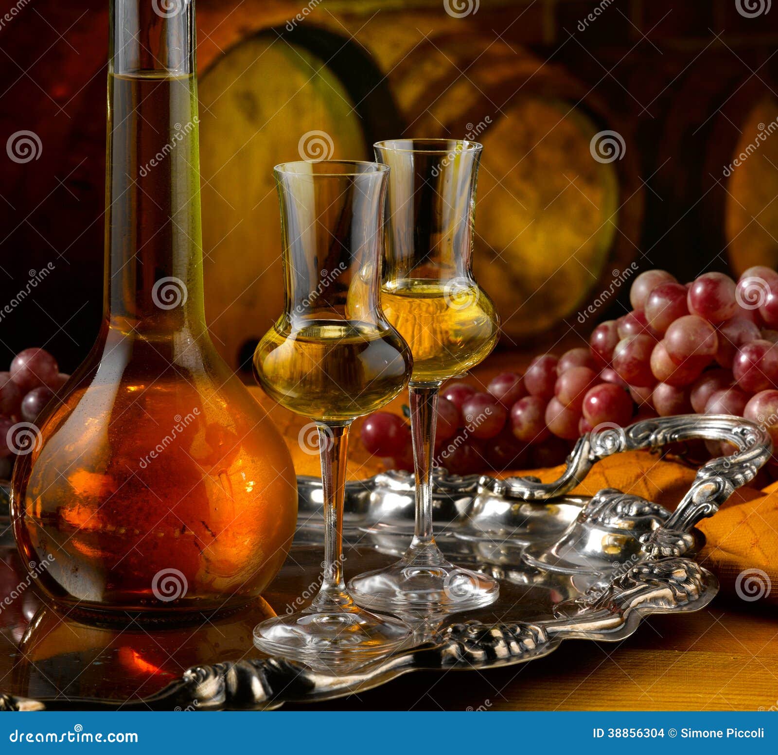 Glass of grappa stock photo. Image of cognac, drinks - 38856304