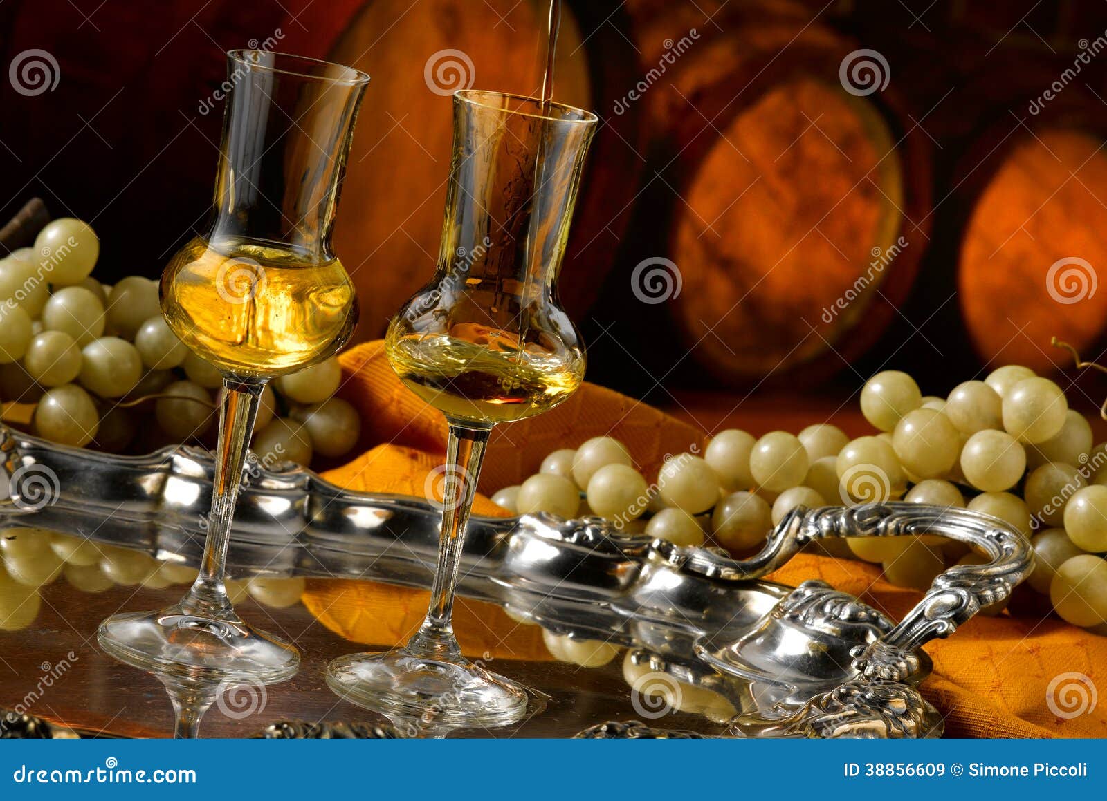 Glass of grappa stock image. Image of schnapps, grappa - 38856609