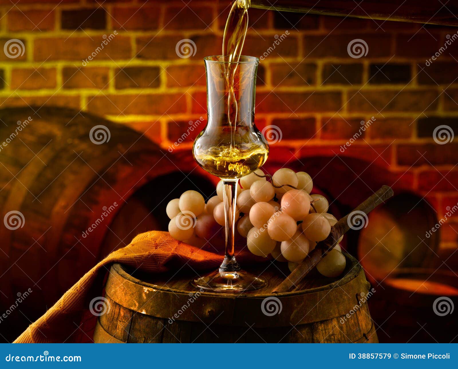 Glass of grappa stock image. Image of digestive, liquids - 38857579