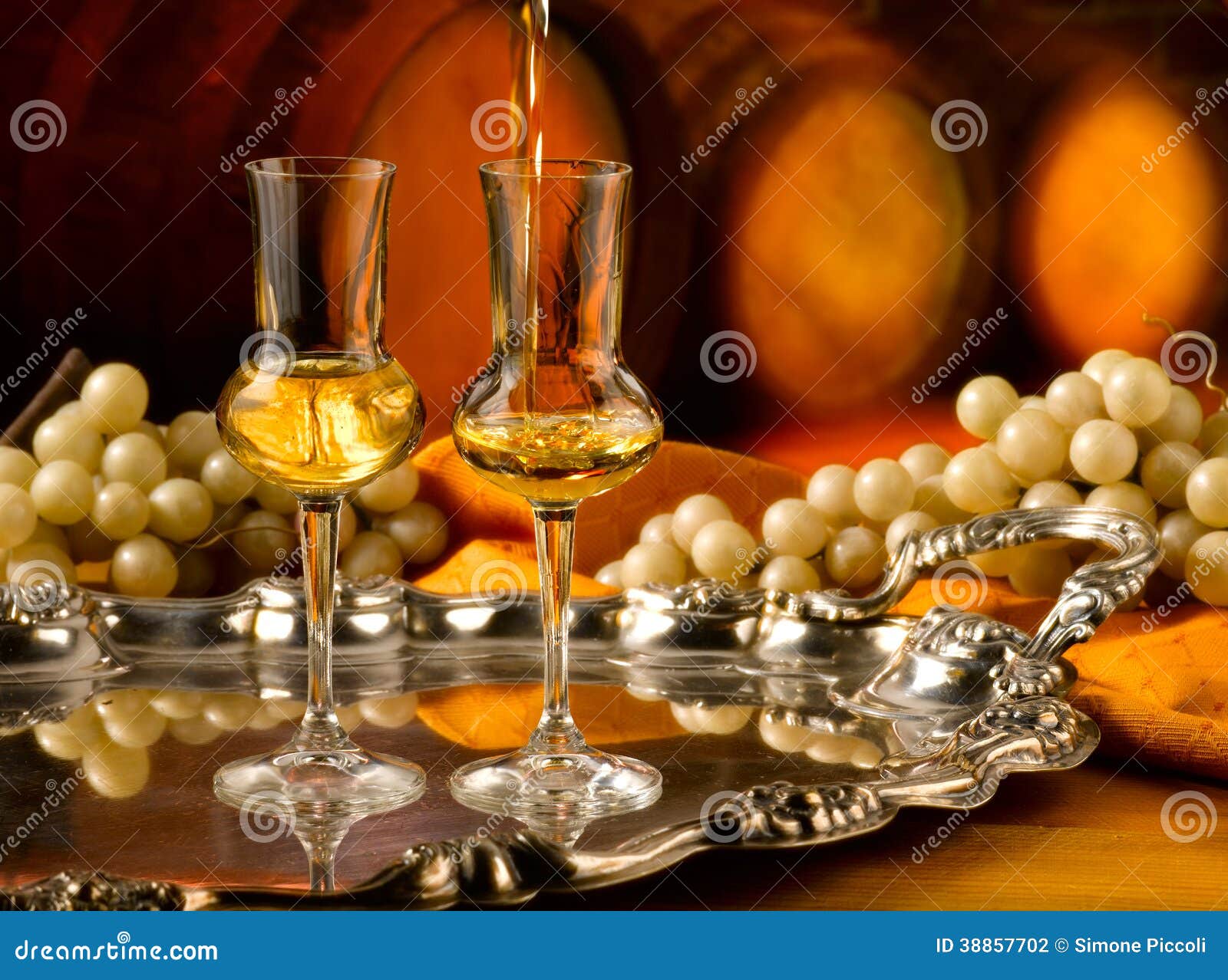 Glass of grappa stock photo. Image of liquor, cognac - 38857702