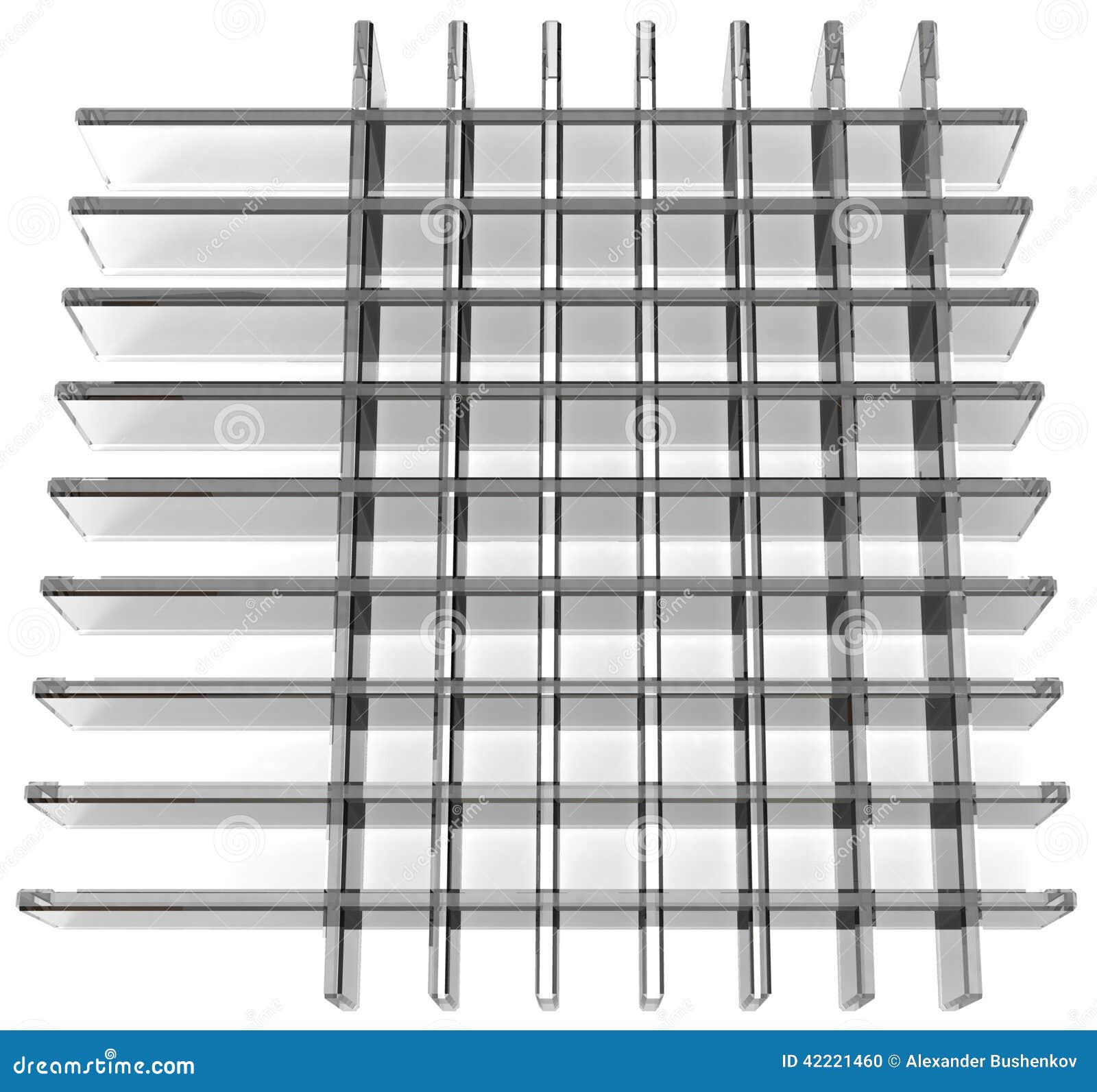 Glass grid stock illustration. Illustration of grid, pattern - 42221460