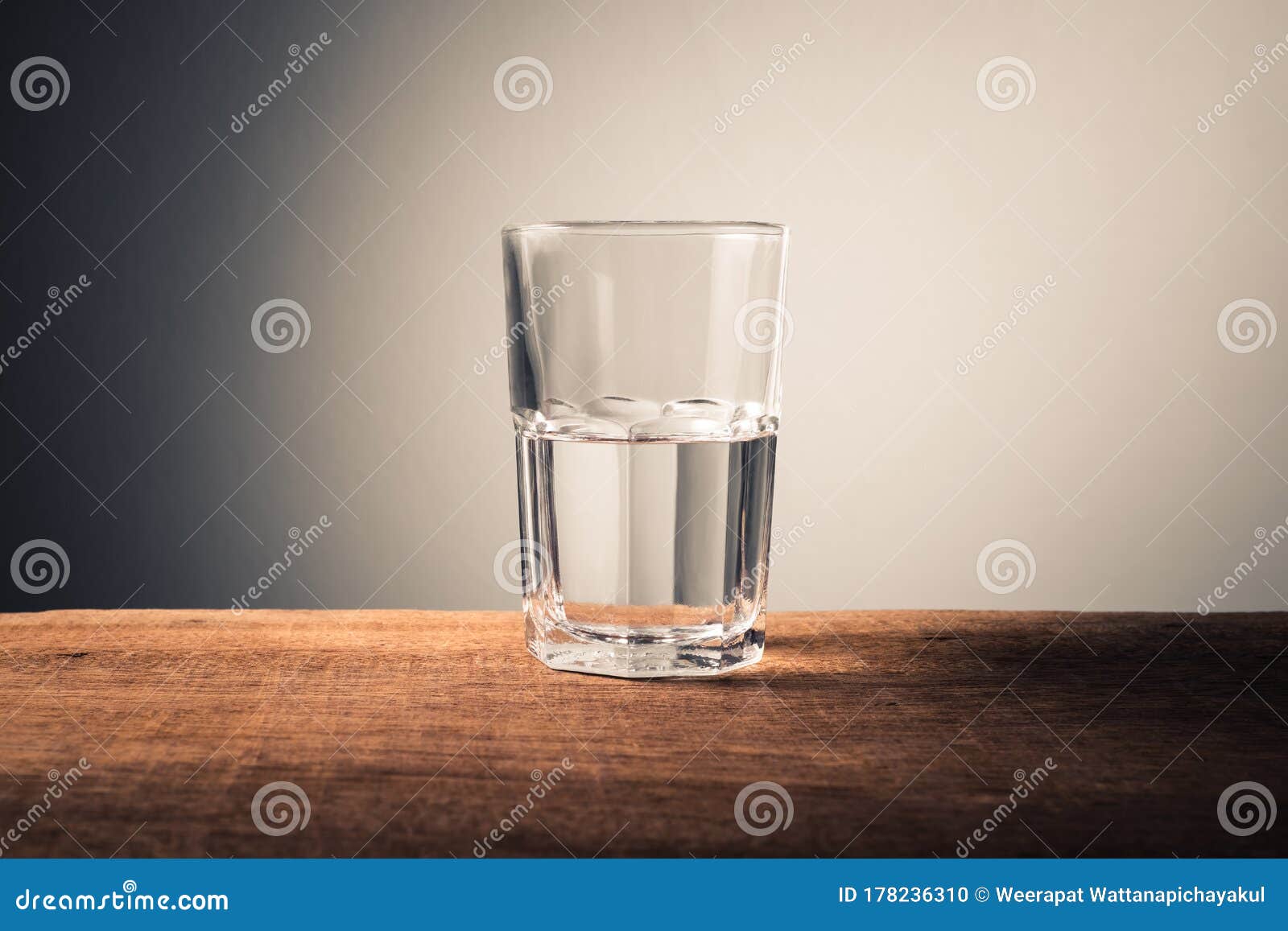 Glass Half Full Or Half Empty Stock Photography | CartoonDealer.com ...