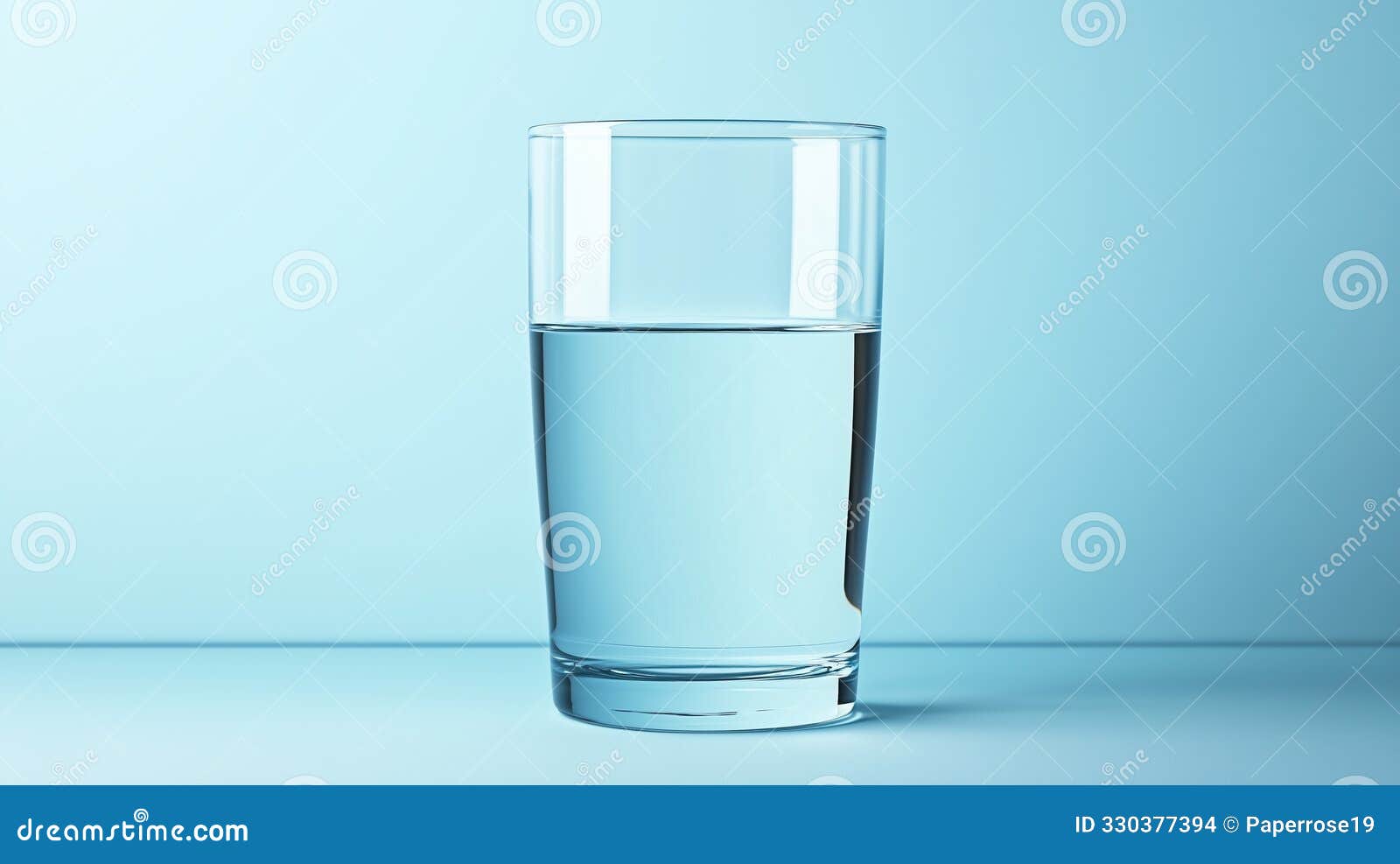 Glass Half Full or Half Empty, Cool Graphic Stock Photo - Image of ...