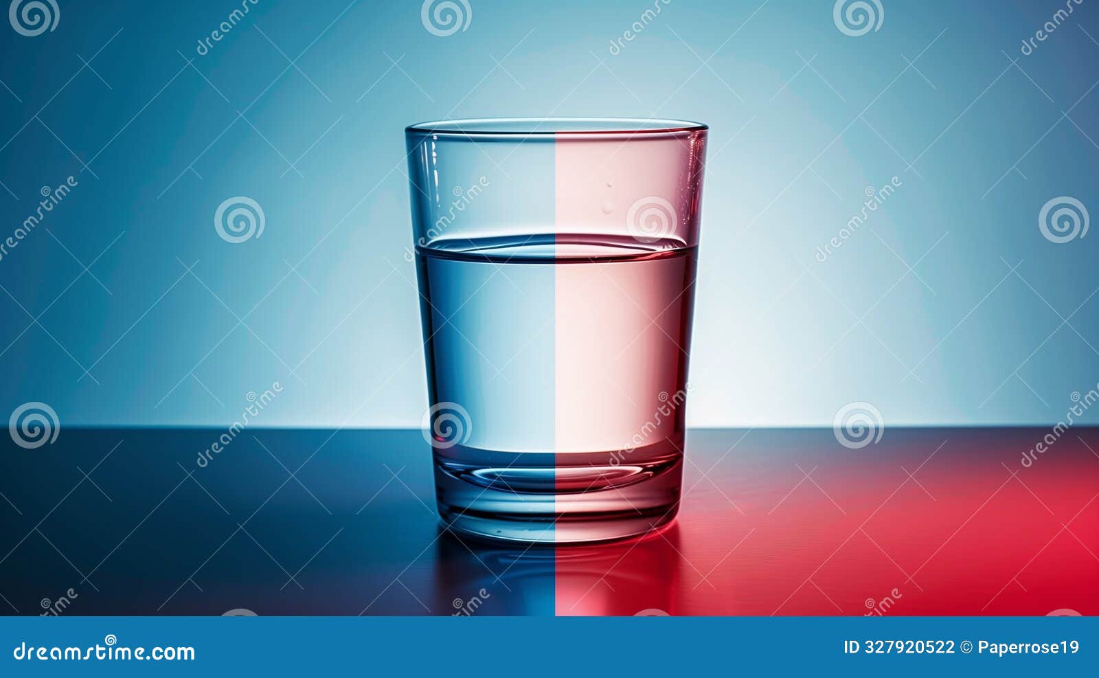 Glass Half Full or Half Empty, Cool Graphic Stock Photo - Image of full ...