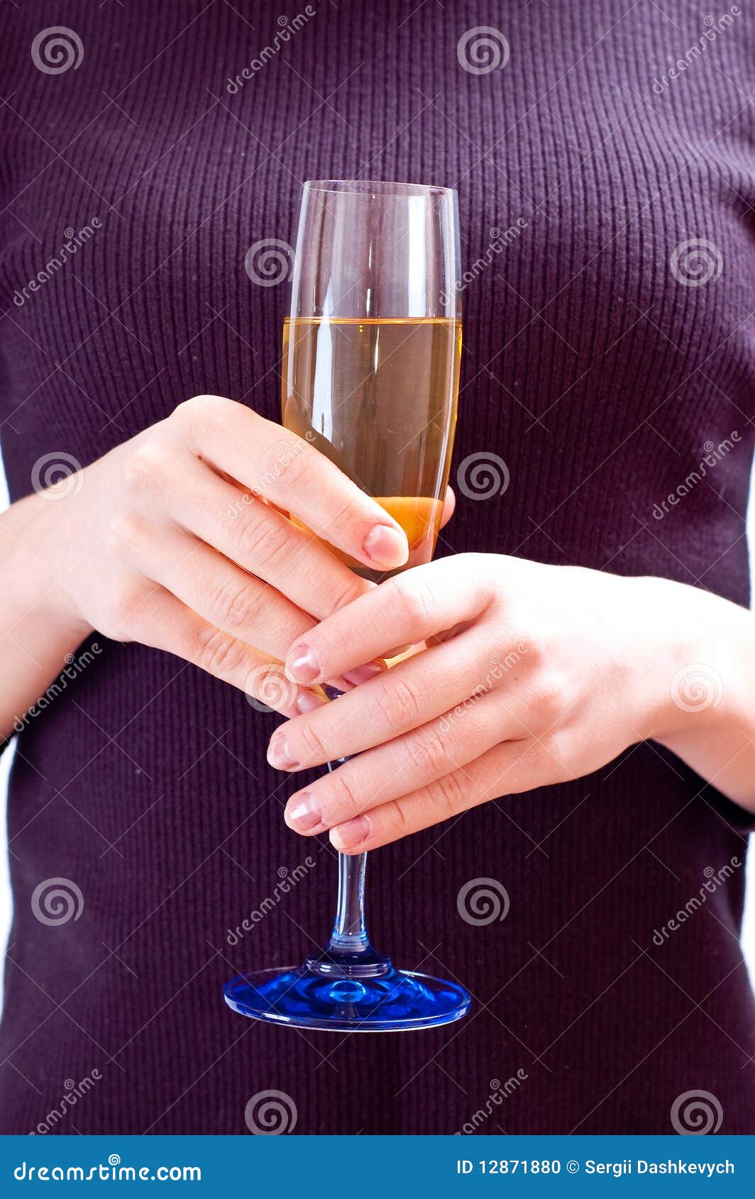 Glass in hands stock photo. Image of drink, female, women - 12871880