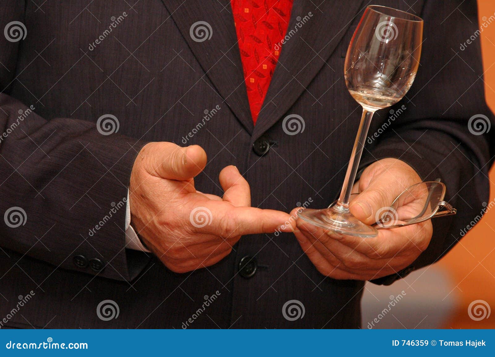 Glass in hands stock image. Image of celebrate, speach - 746359