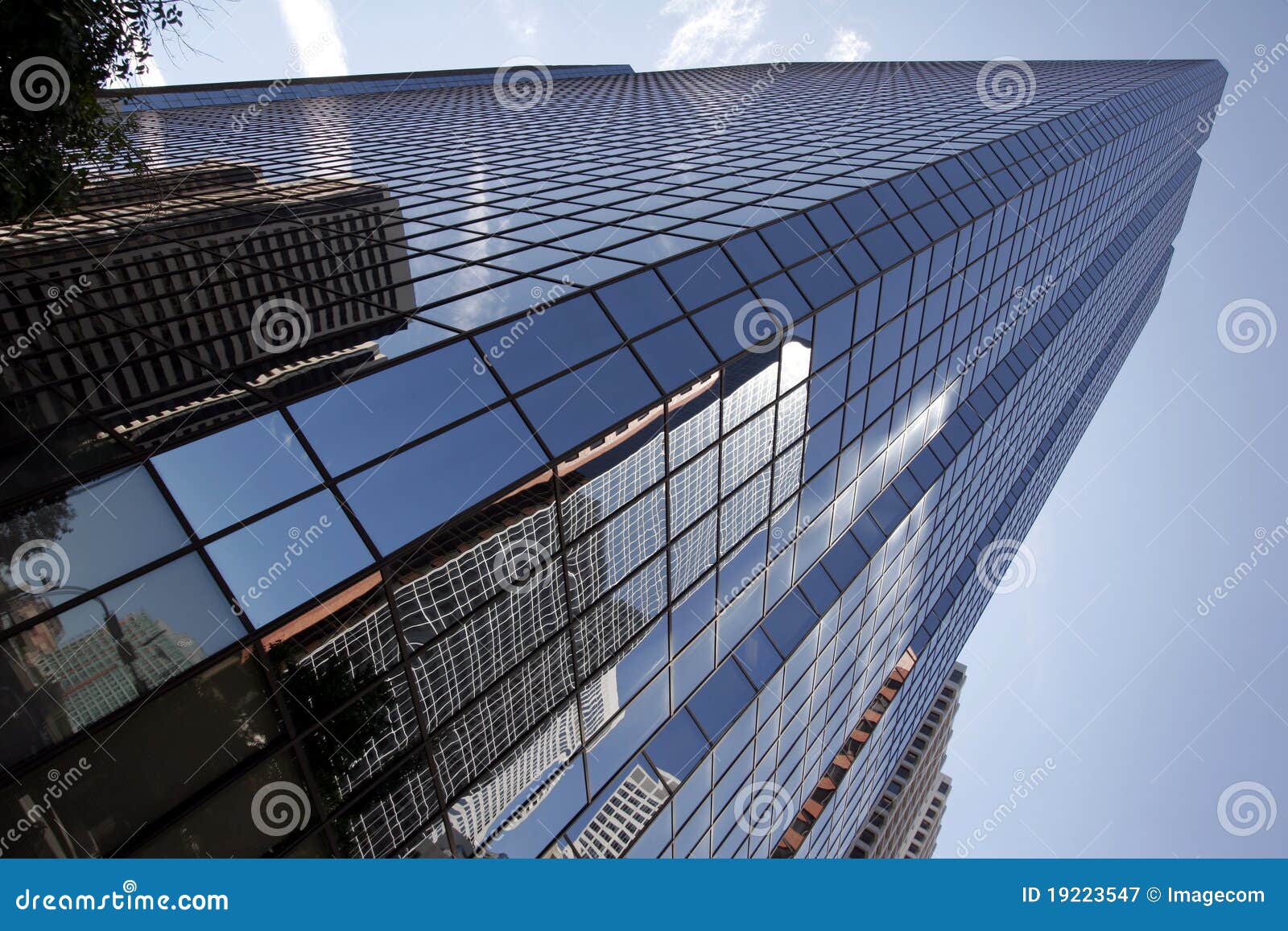 Glass High Rise stock image. Image of architecture, angle - 19223547