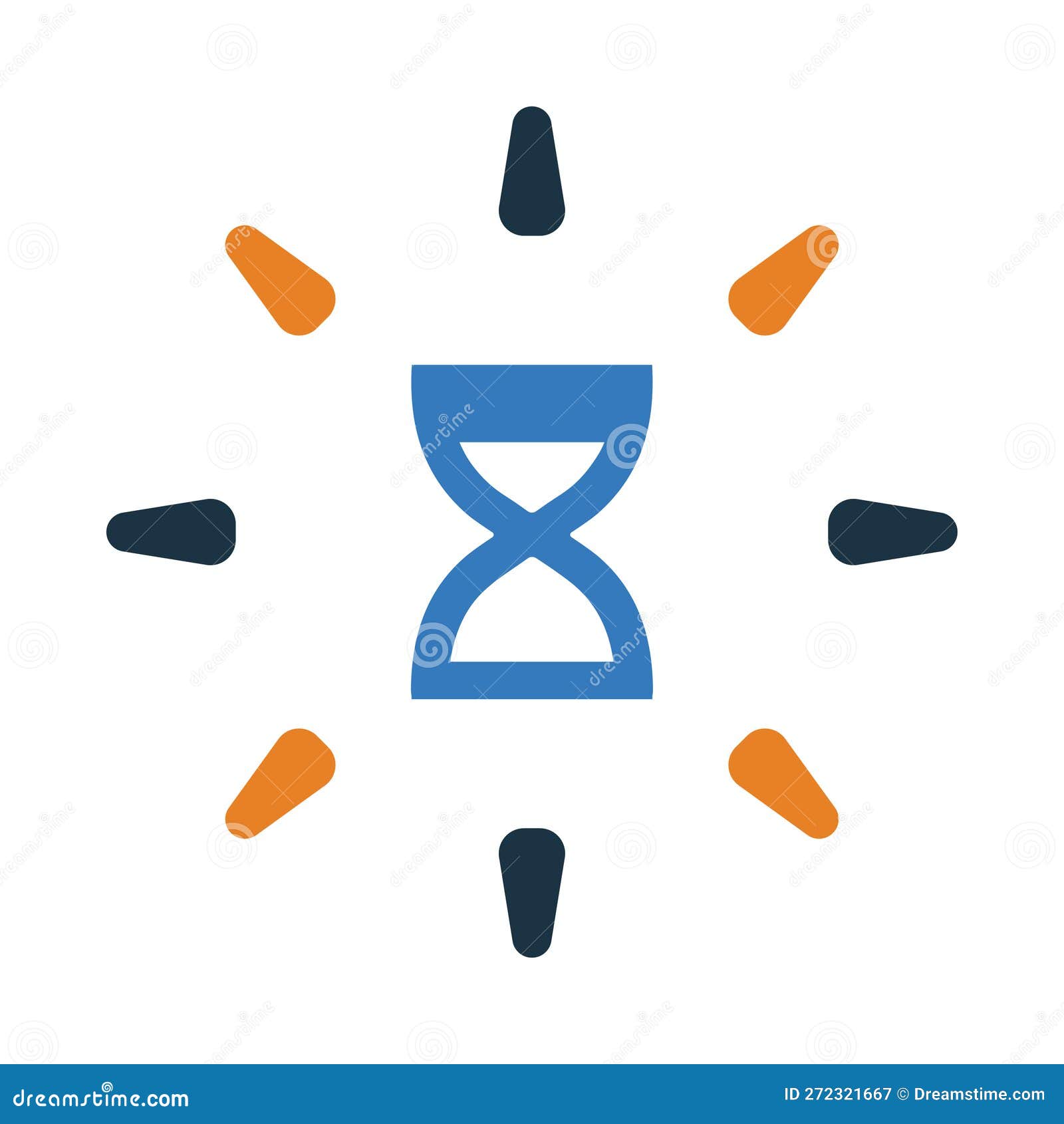 Glass Hour, Waiting , Time, Glass Hour Waiting Icon Stock Vector ...