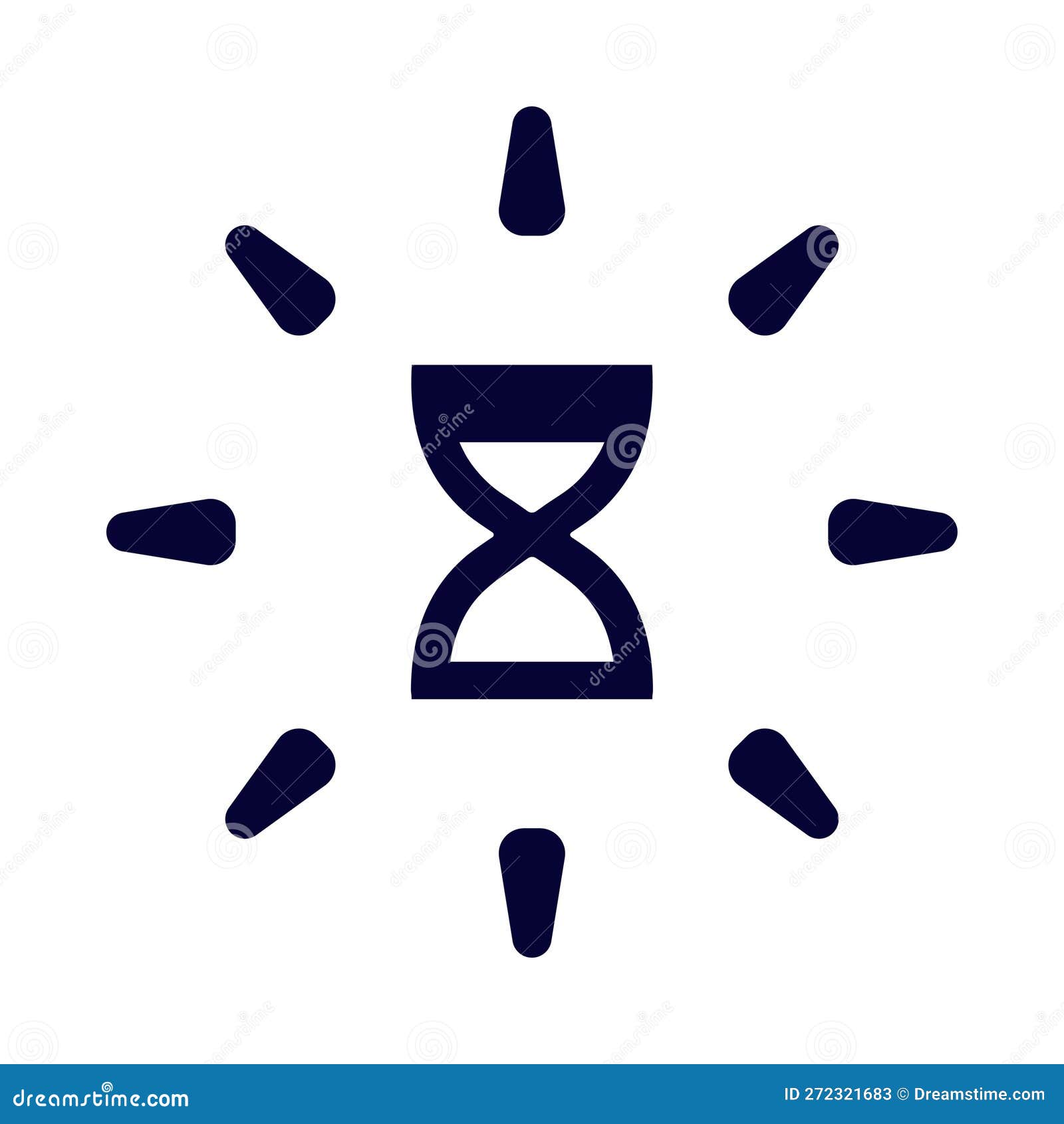 Glass Hour, Waiting , Time, Glass Hour Waiting Icon Stock Vector ...