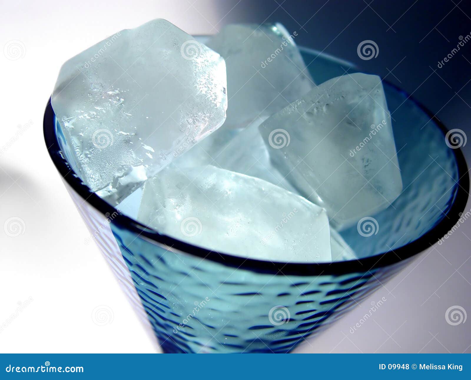 Glass of Ice Cubes stock photo. Image of cold, macro, home - 9948