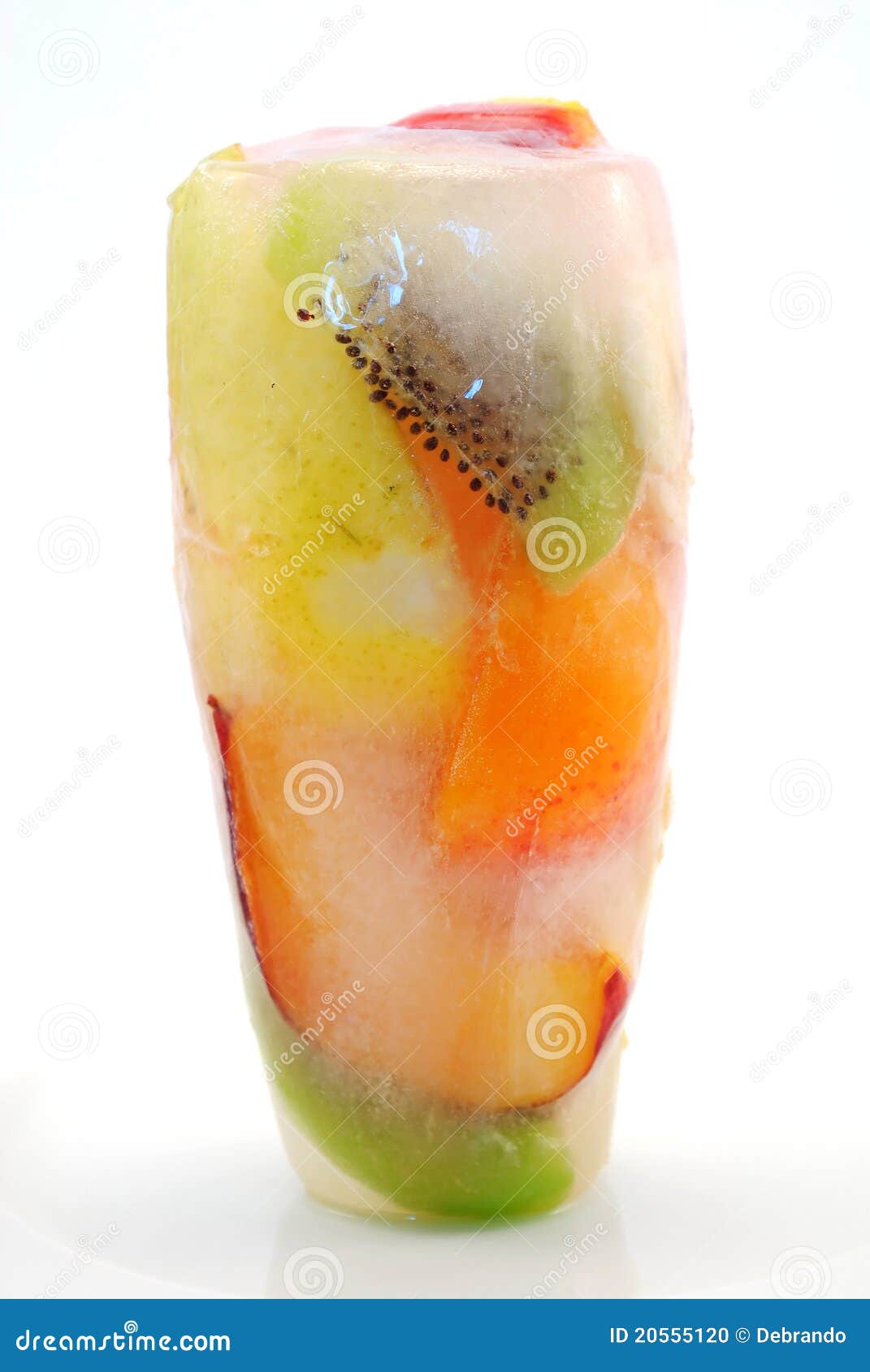 Glass ice fruits stock photo. Image of chill, apricot - 20555120