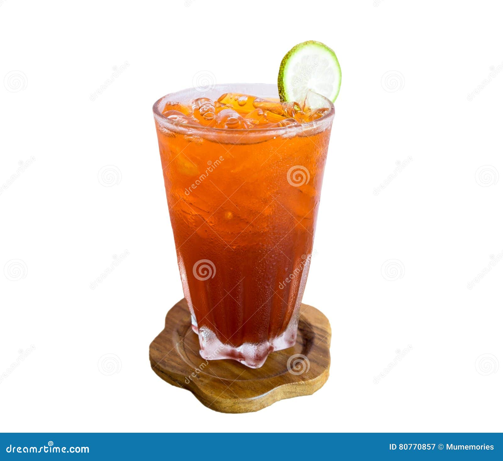 Glass Ice Lemon Tea Antique Drink Stock Image - Image of brown, antique ...