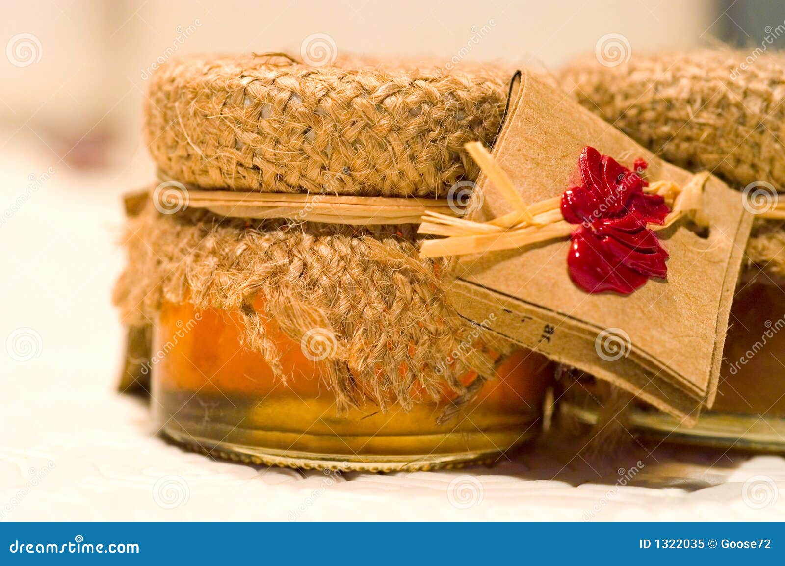Glass of jam stock image. Image of nourishment, energy - 1322035