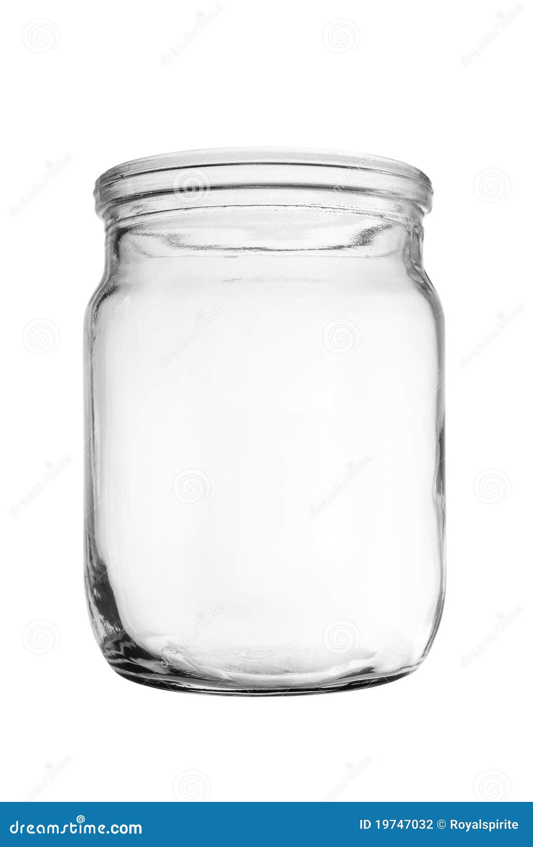 Glass jar stock photo. Image of background, empty, white - 19747032