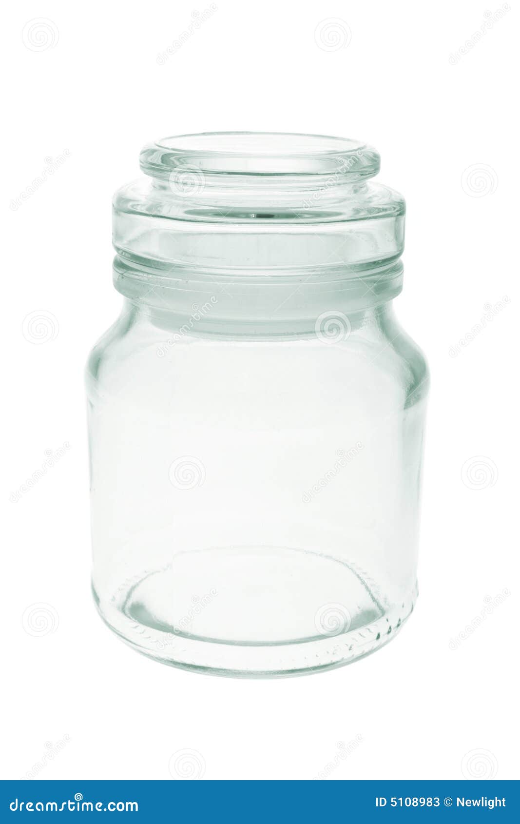 Glass Jar stock image. Image of transparent, white, kitchenware - 5108983