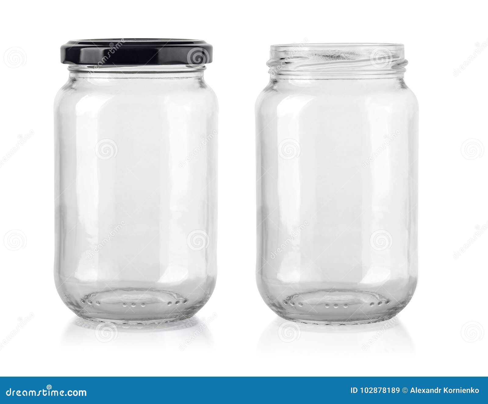 Glass jar isolated stock image. Image of food, bottle - 102878189