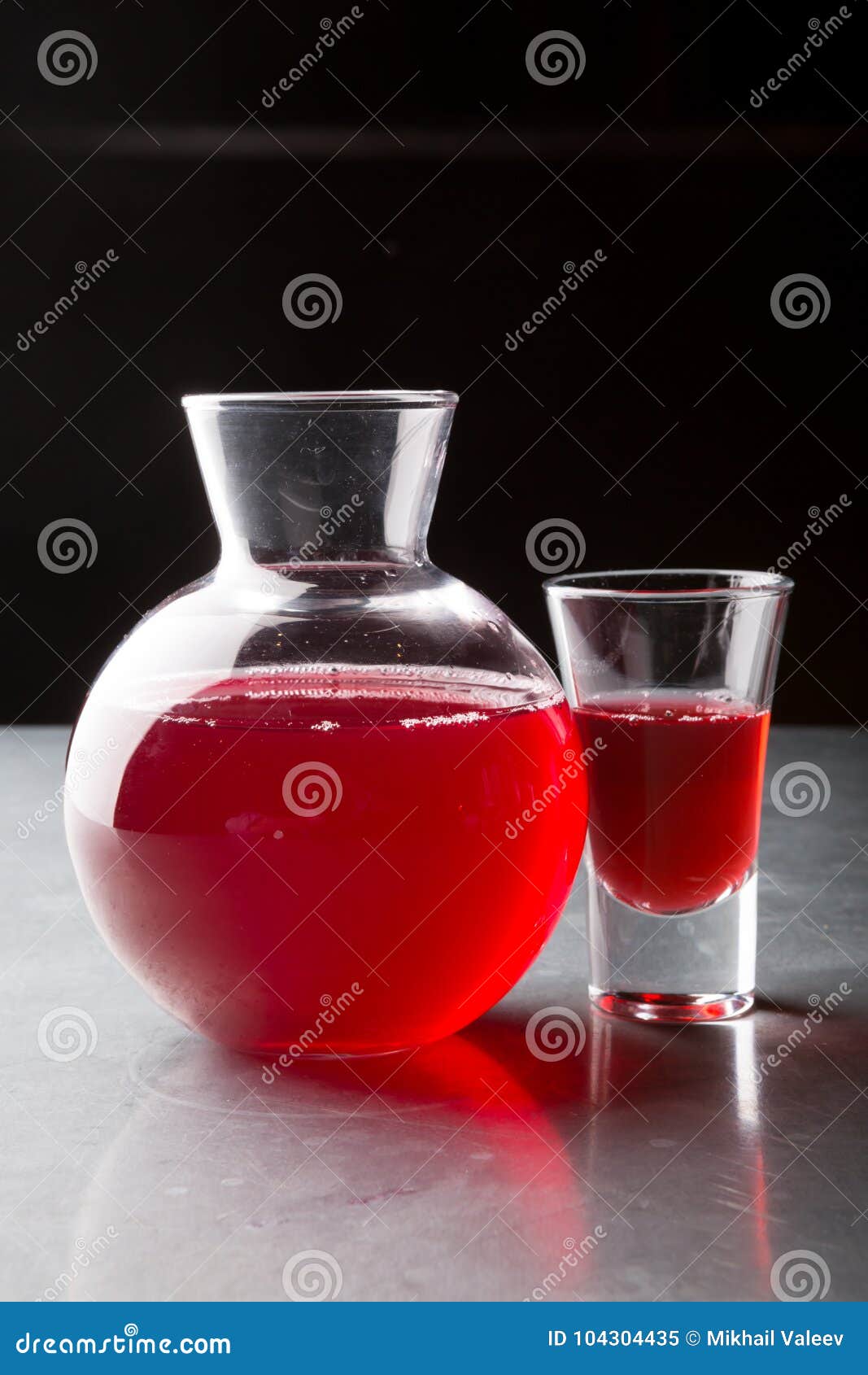 Glass jar with red stock image. Image of cool, pink - 104304435