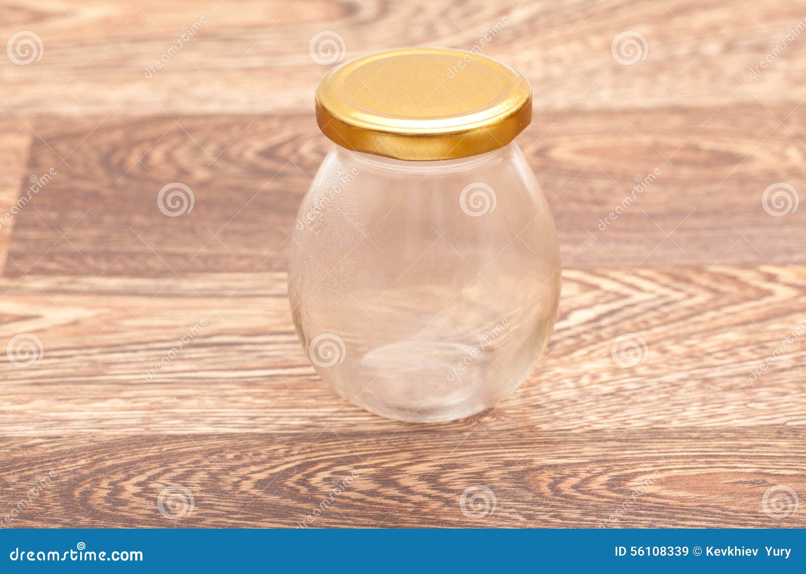 Glass jar on wooden table stock image. Image of cooking - 56108339