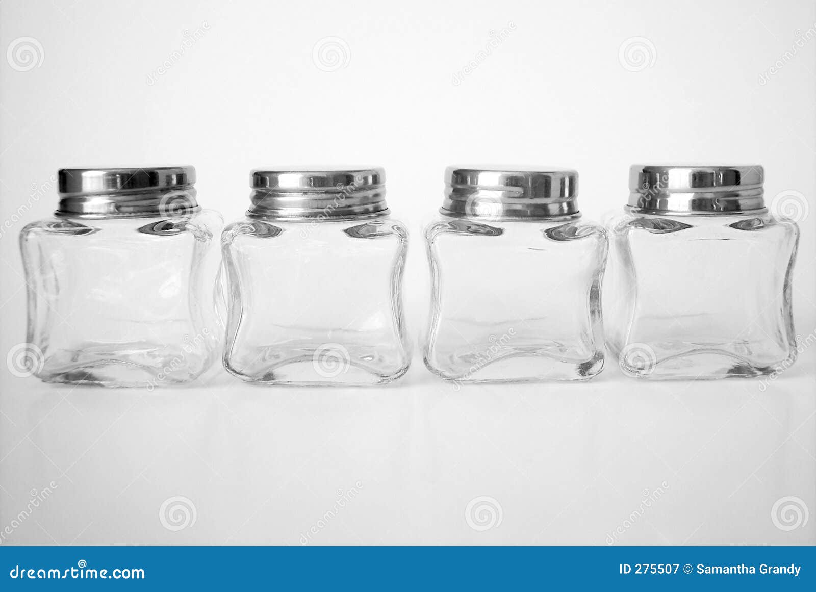 Glass Jars stock image. Image of glossy, closed, cover - 275507