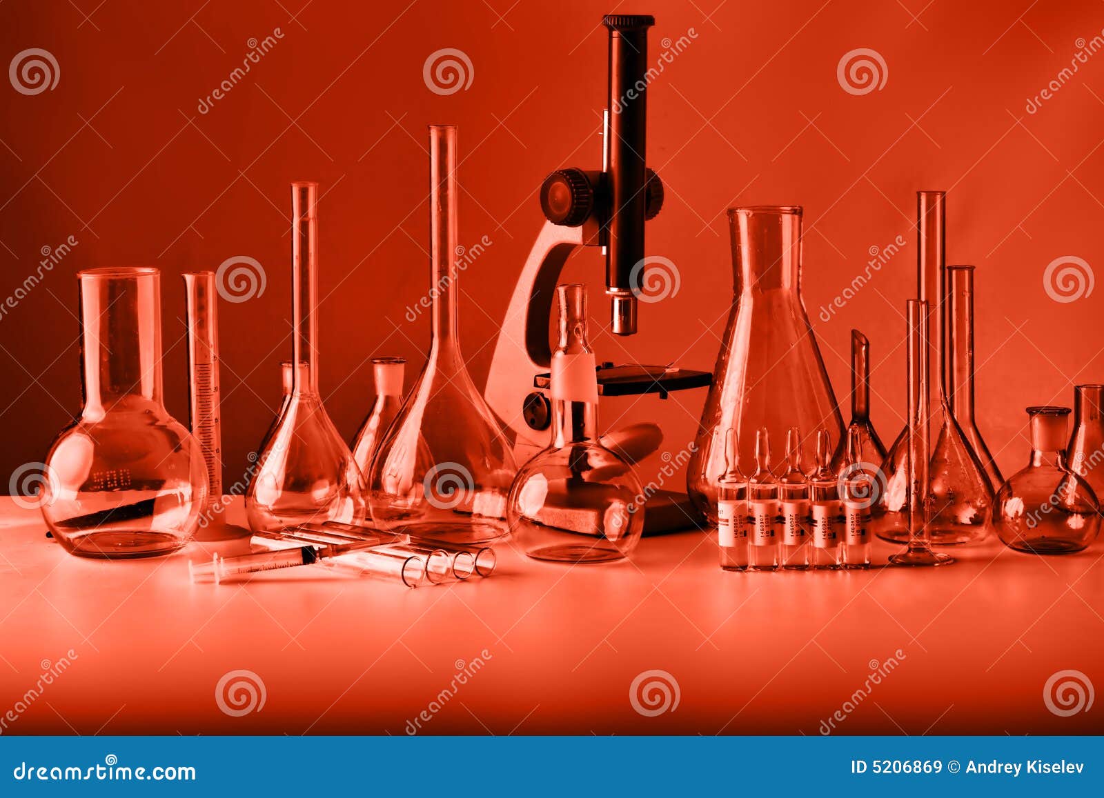 Glass lab stock image. Image of medical, light, back, bottles - 5206869