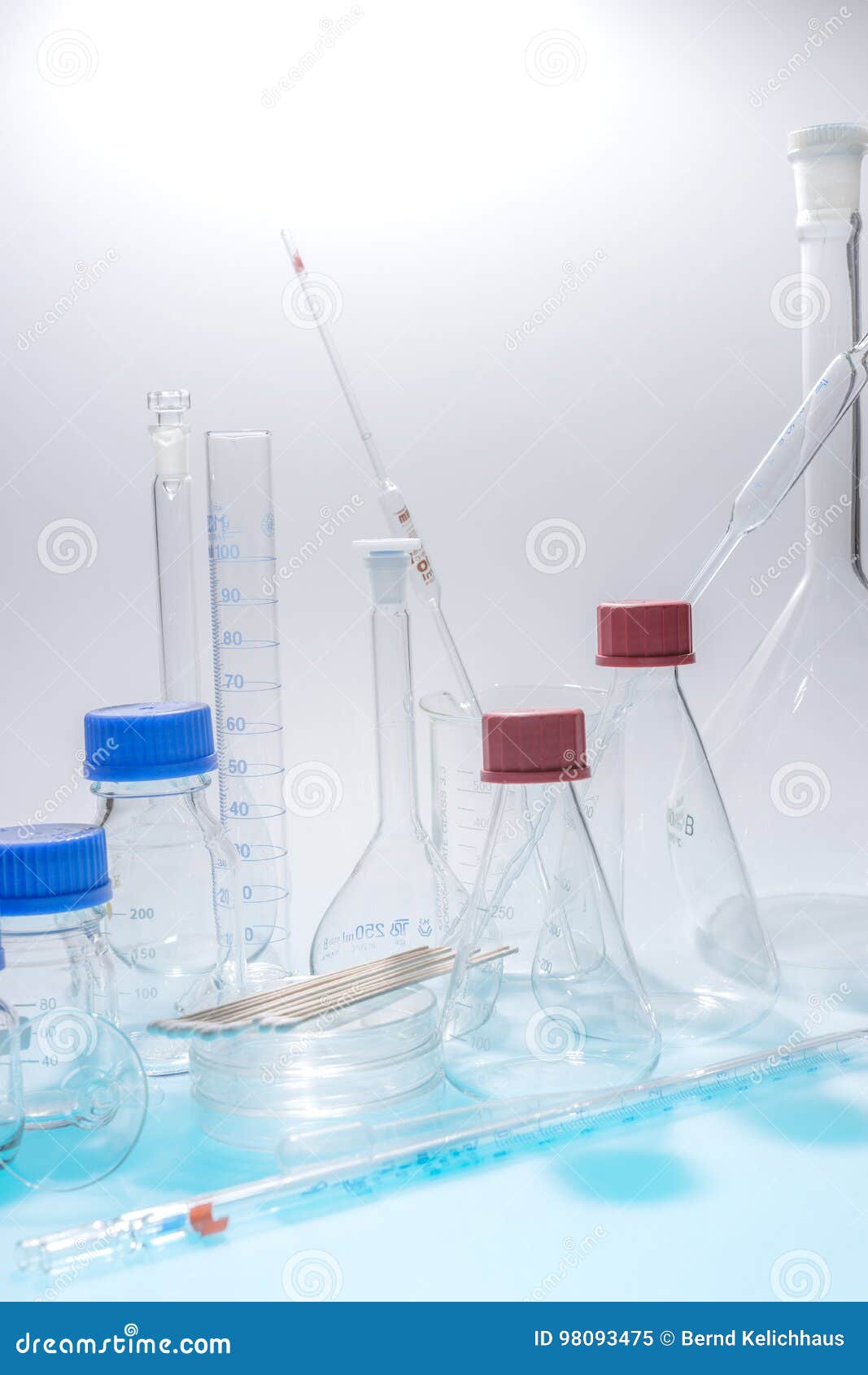 Glass Laboratory Apparatus Isolated Editorial Image - Image of glass ...