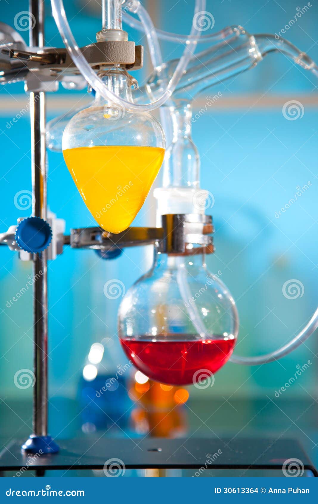 Laboratory Apparatus For Heating Royalty-Free Stock Photography ...