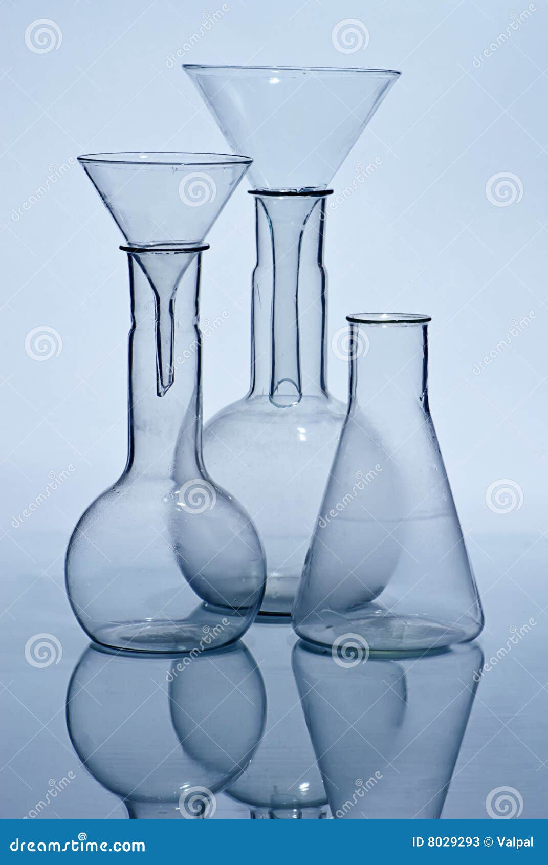 Glass laboratory equipment stock image. Image of chemistry - 8029293