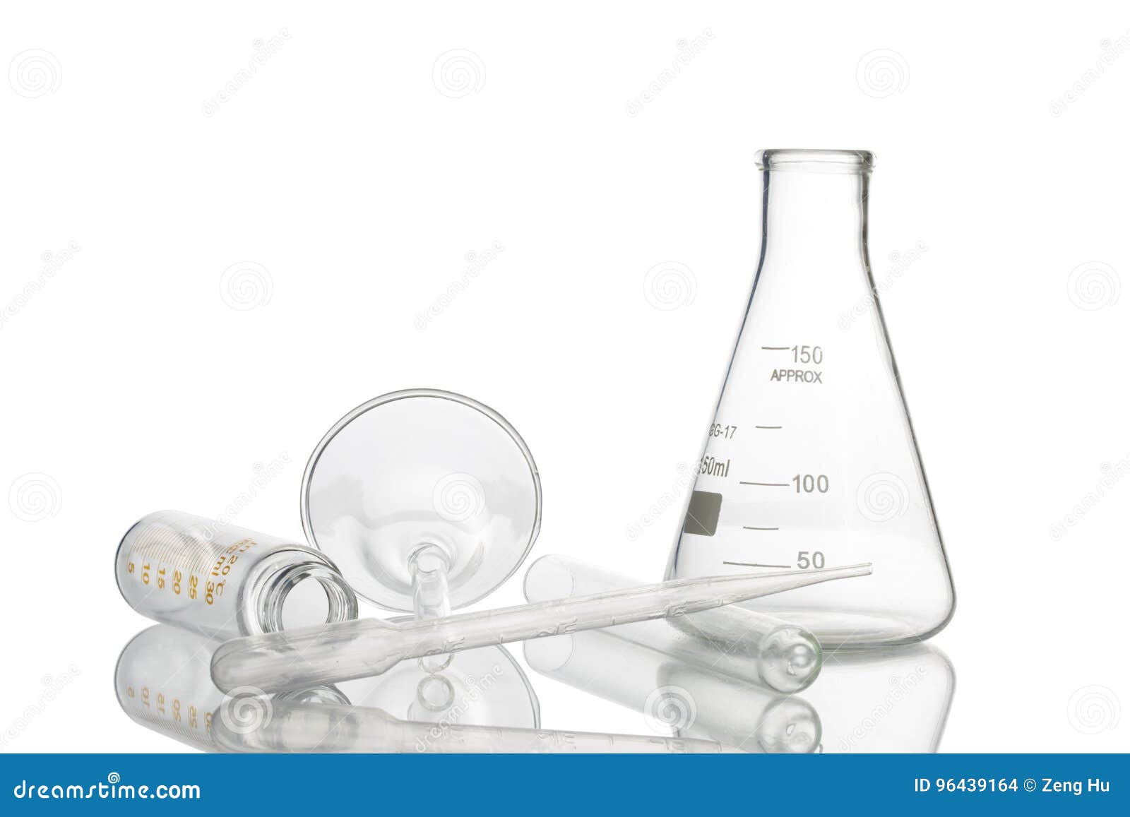 Glass laboratory equipment stock photo. Image of glassware - 96439164