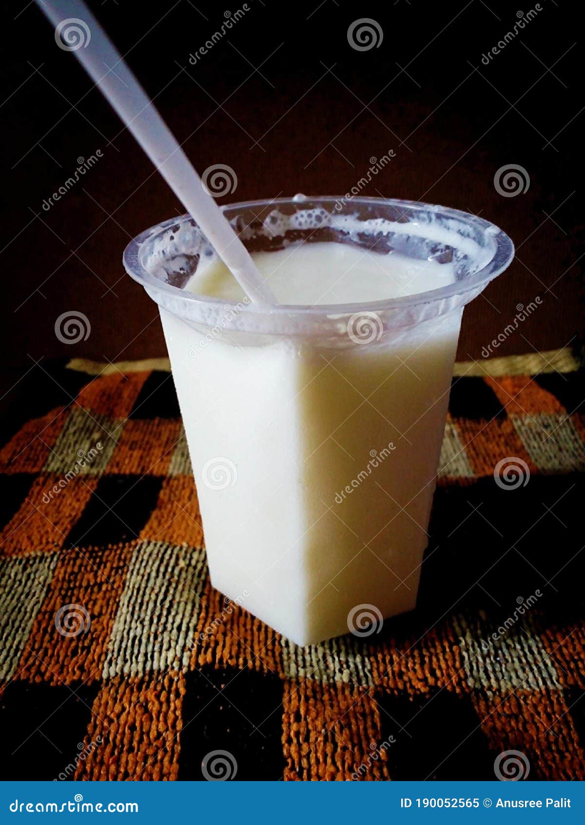 A Glass of Lassi in Summer. Stock Image - Image of india, plasticglass ...