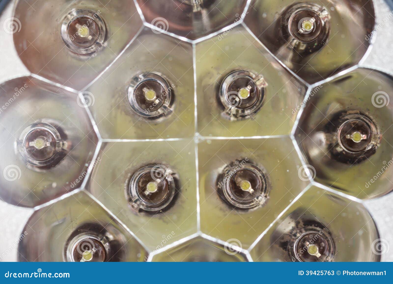 Glass led flashlight stock image. Image of isolated, shiny - 39425763