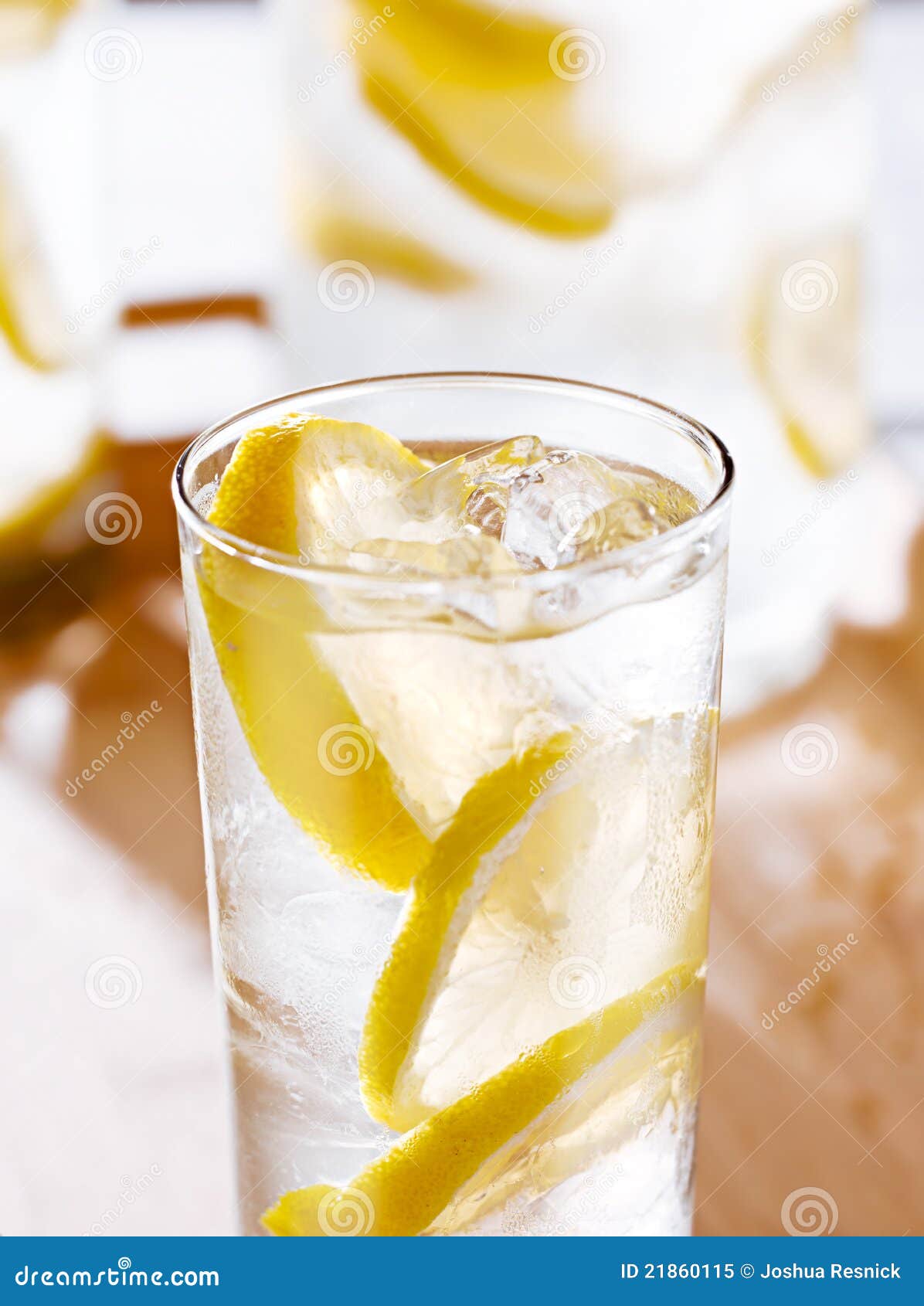 Glass of lemonade closeup stock image. Image of juice - 21860115