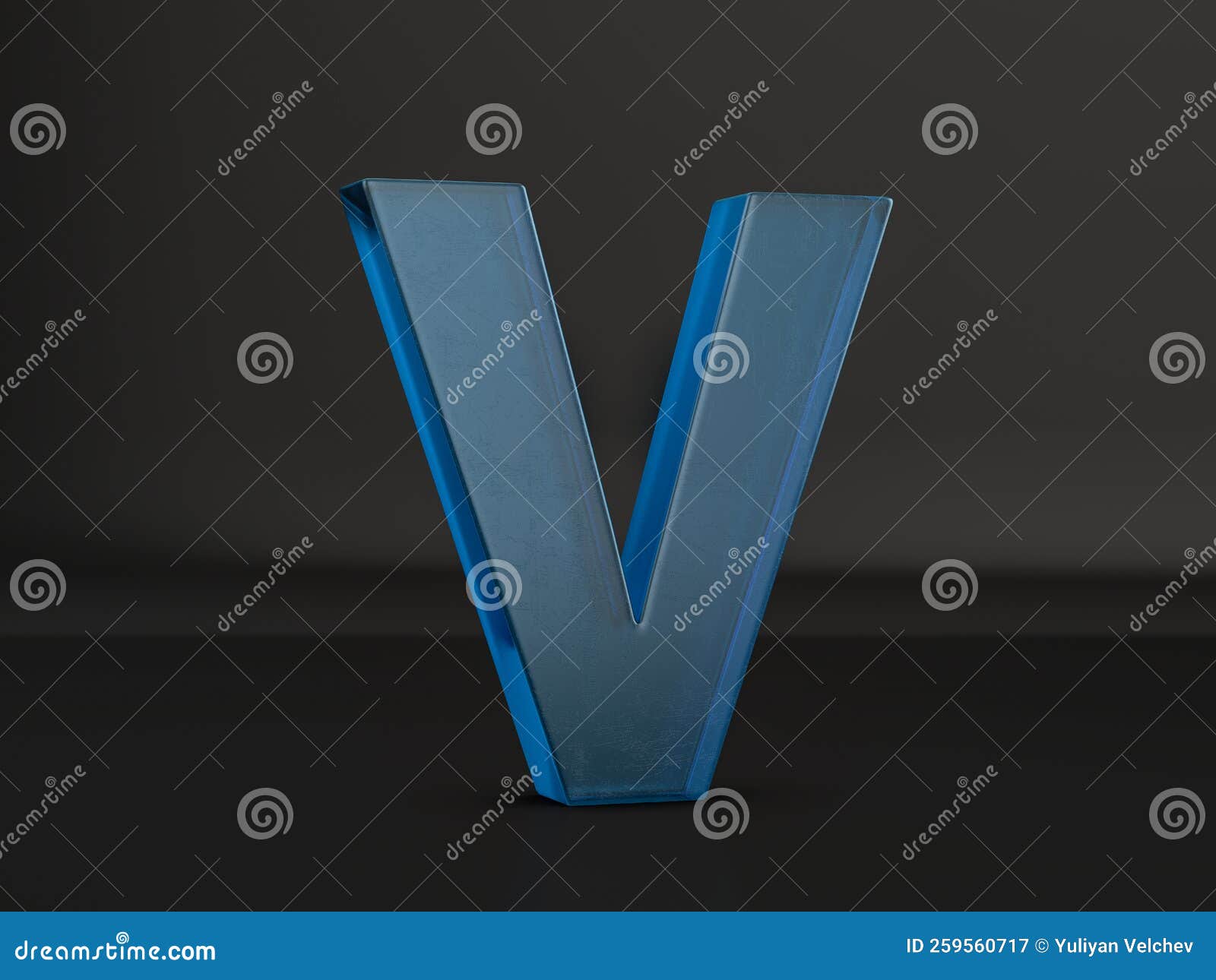 Glass letter V stock illustration. Illustration of typescript - 259560717
