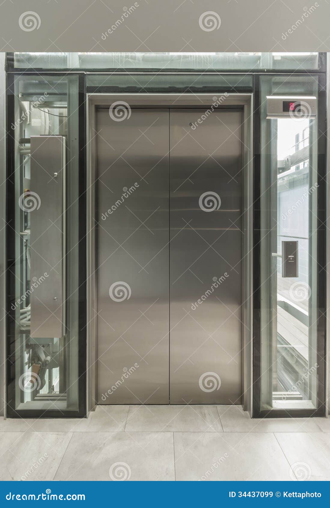 Glass lift stock image. Image of hotel, lift, doorway - 34437099