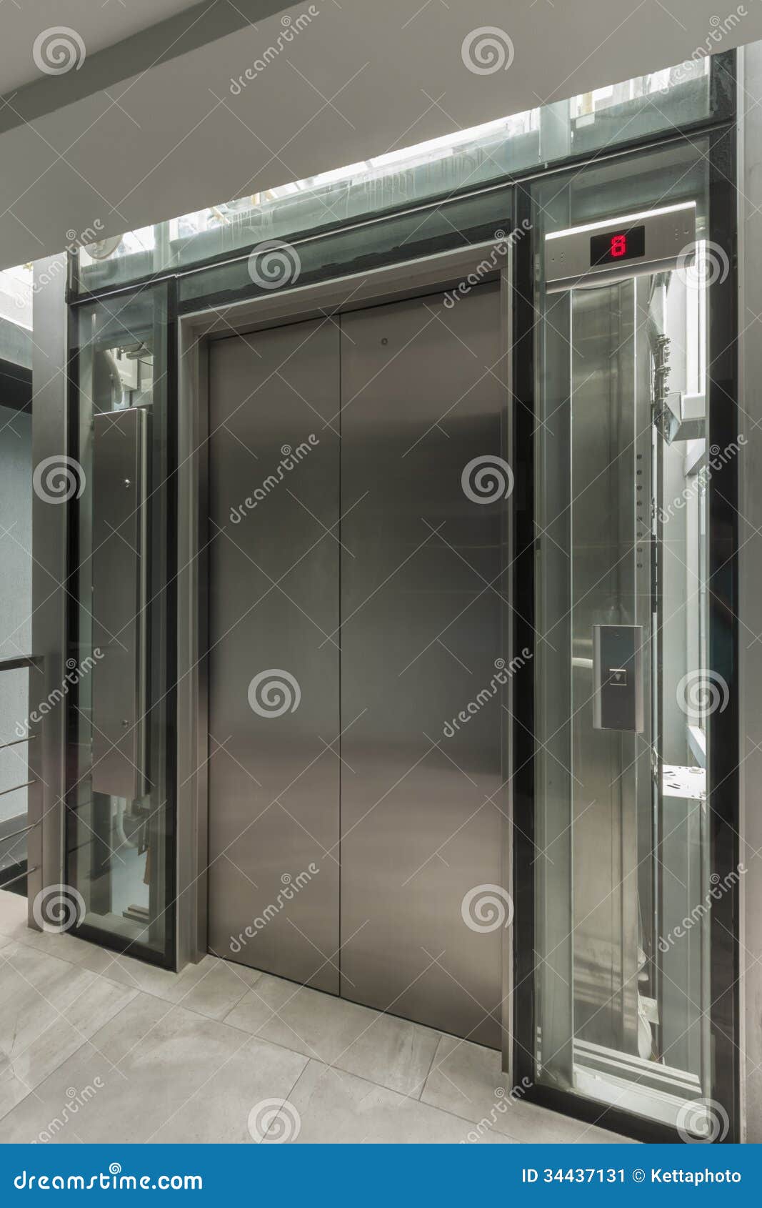 Glass lift stock image. Image of interior, elevator, hotel - 34437131