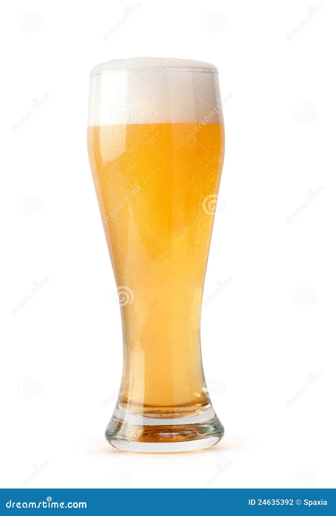 Glass of light beer stock photo. Image of light, clipping - 24635392