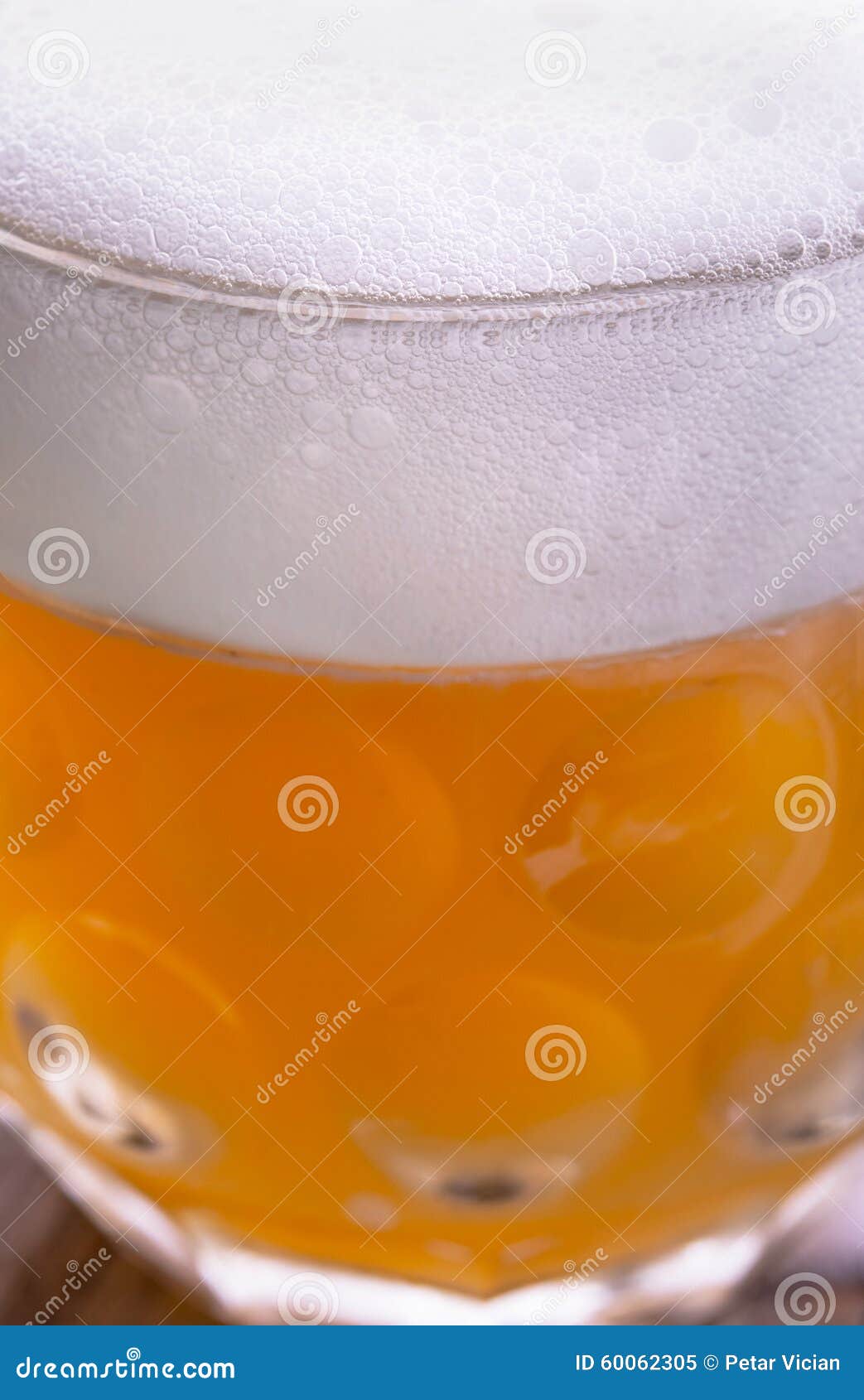 Glass of light beer stock image. Image of closeup, freshness - 60062305