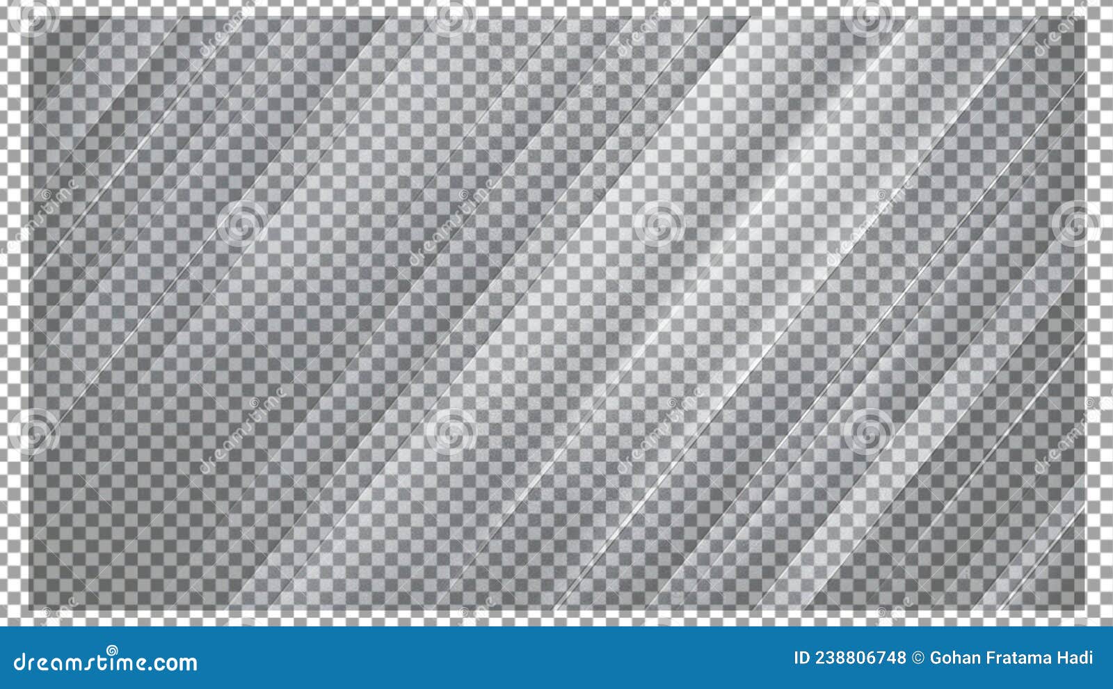 Glass Light Effect Transparent Vector Stock Illustration - Illustration ...