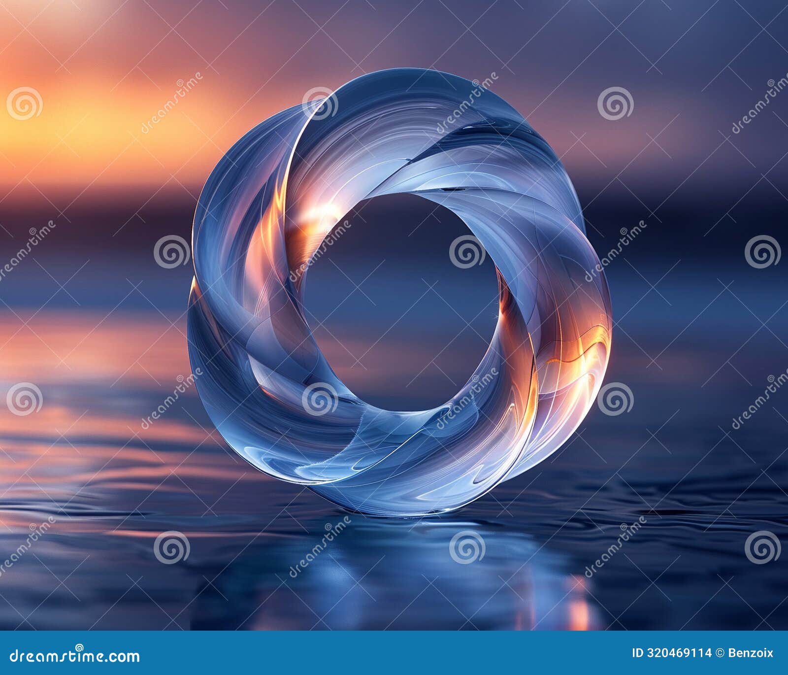 A Glass Logo Design for a Tech Company Modern and Stylish Stock Photo ...