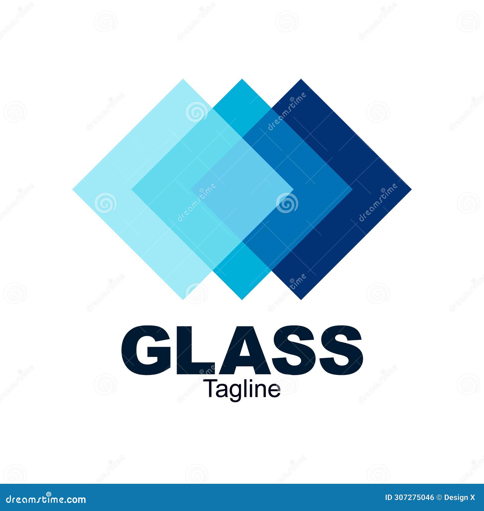 Glass Logo Vector Illustration Icon Glass Window Company Logo Icon ...
