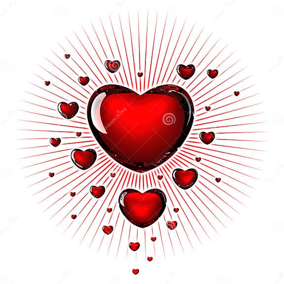Glass Love stock illustration. Illustration of elements - 2492988
