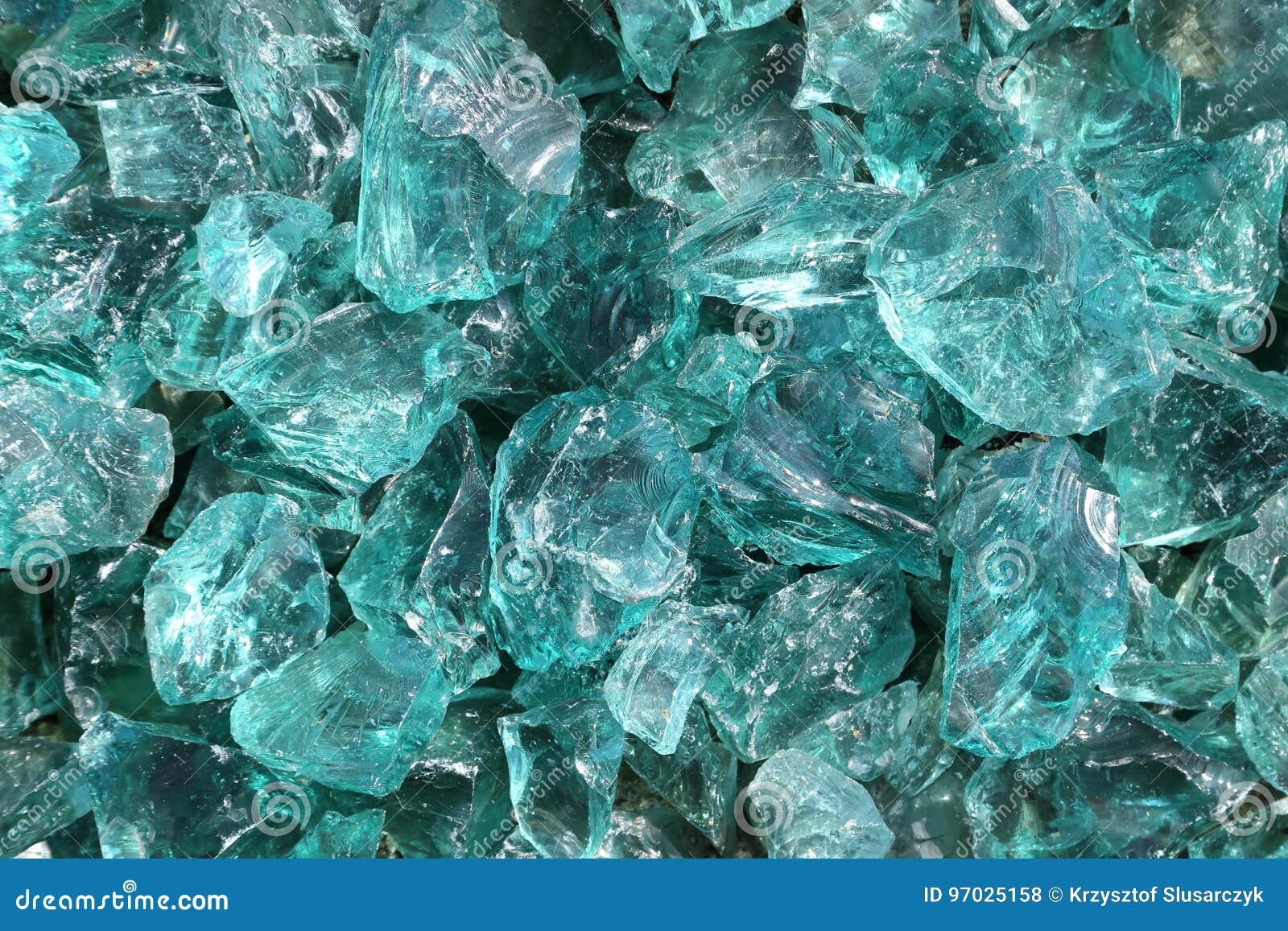 Glass lumps. stock photo. Image of mass, pieces, glass - 97025158