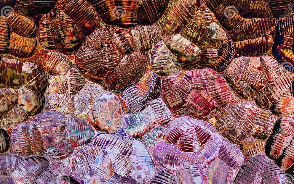 Glass Lumpy Abstract Texture of Red Stock Image - Image of light, lumpy ...