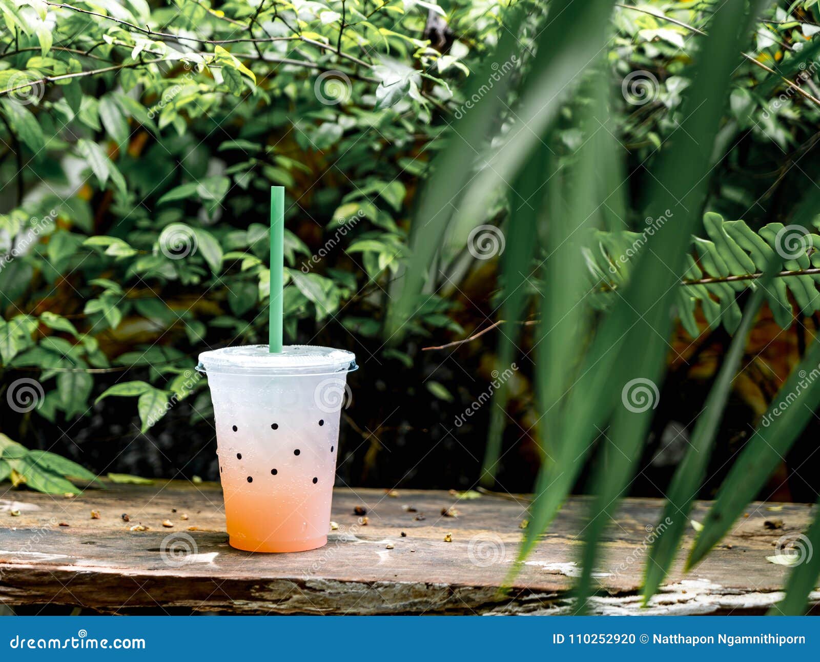 Glass of lychee soda stock photo. Image of summer, pink - 110252920