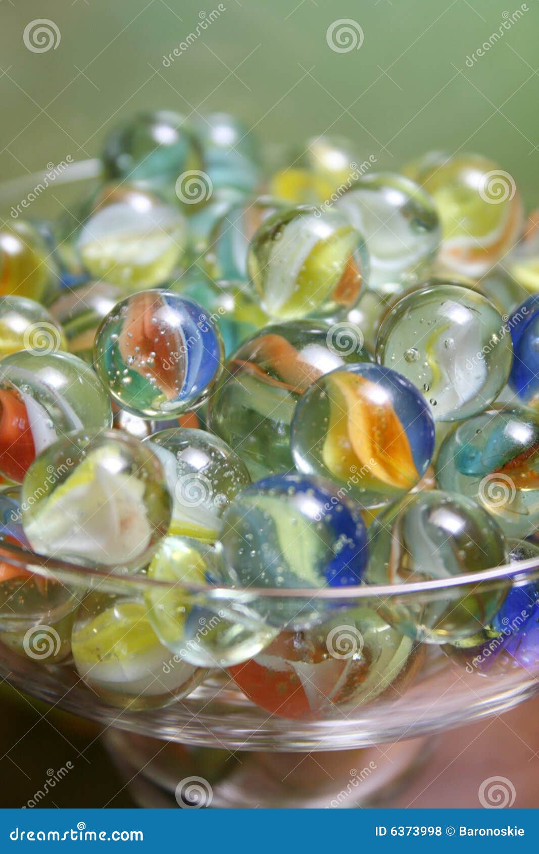 Glass of Marbles stock photo. Image of colors, closeup - 6373998