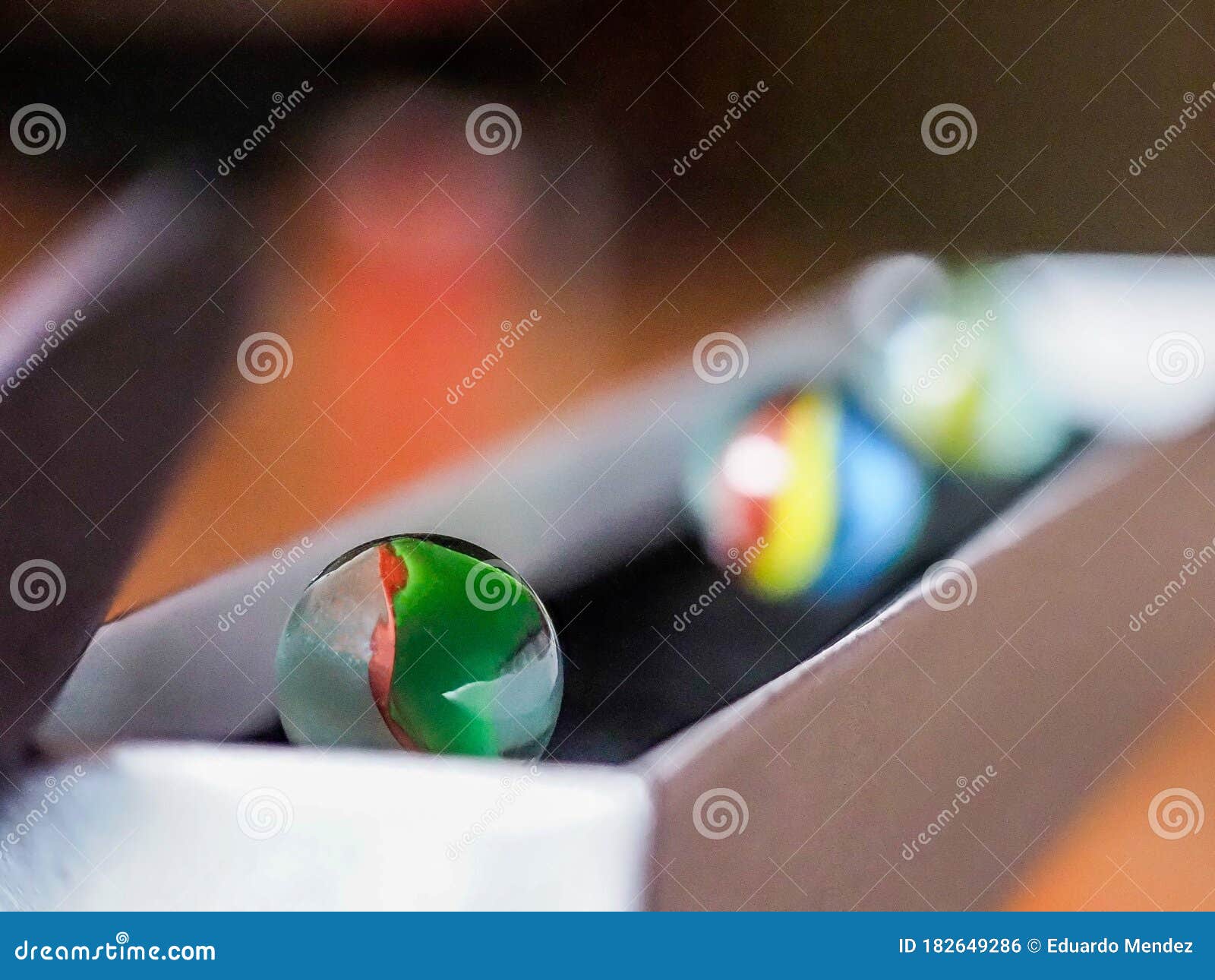 Colored Clear Glass Marbles. Stock Photo - Image of background, marble ...