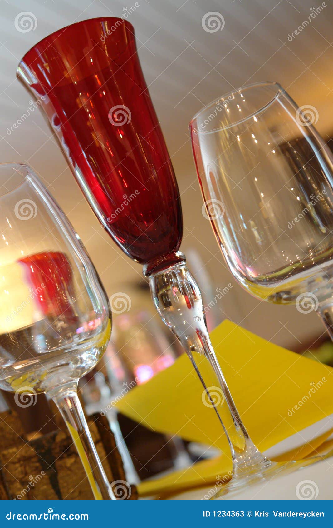 Glass and menu stock image. Image of vacation, starter - 1234363