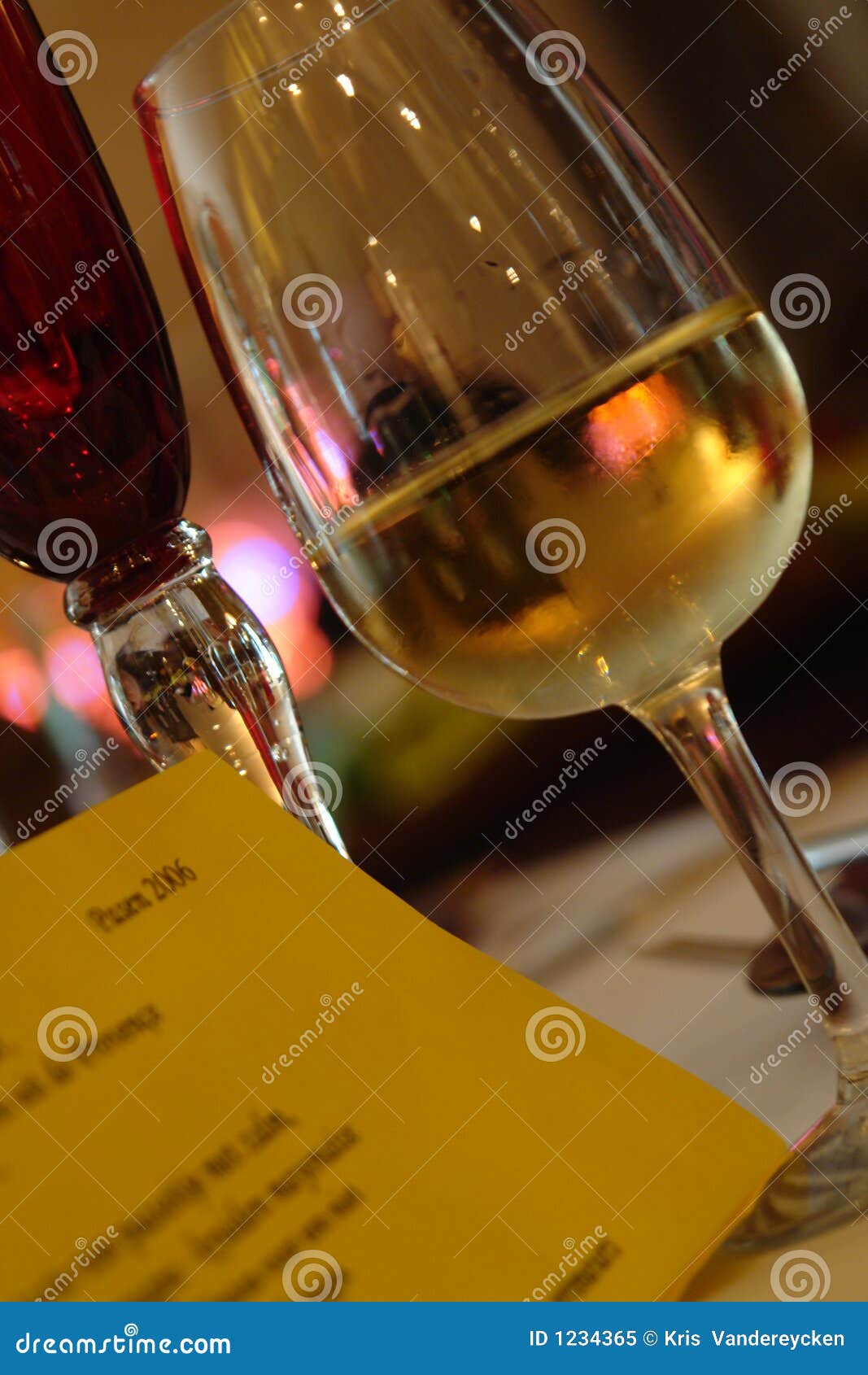 Glass and menu stock image. Image of kitchen, glass, drinking - 1234365