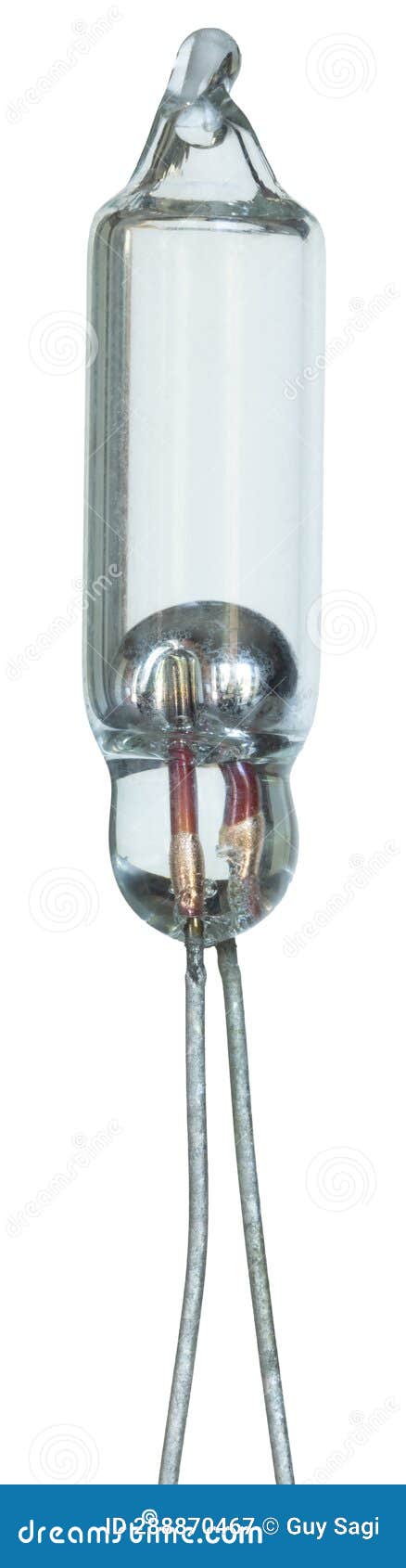 Glass mercury switch stock image. Image of electrical - 288870467