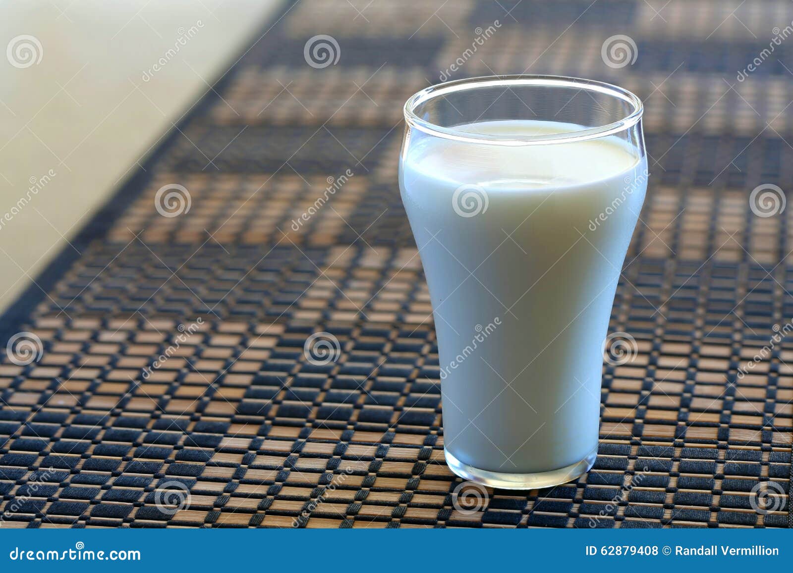 Glass of Milk on Countertop Runner Stock Photo - Image of milk, glass ...